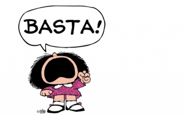 ¡BASTA!