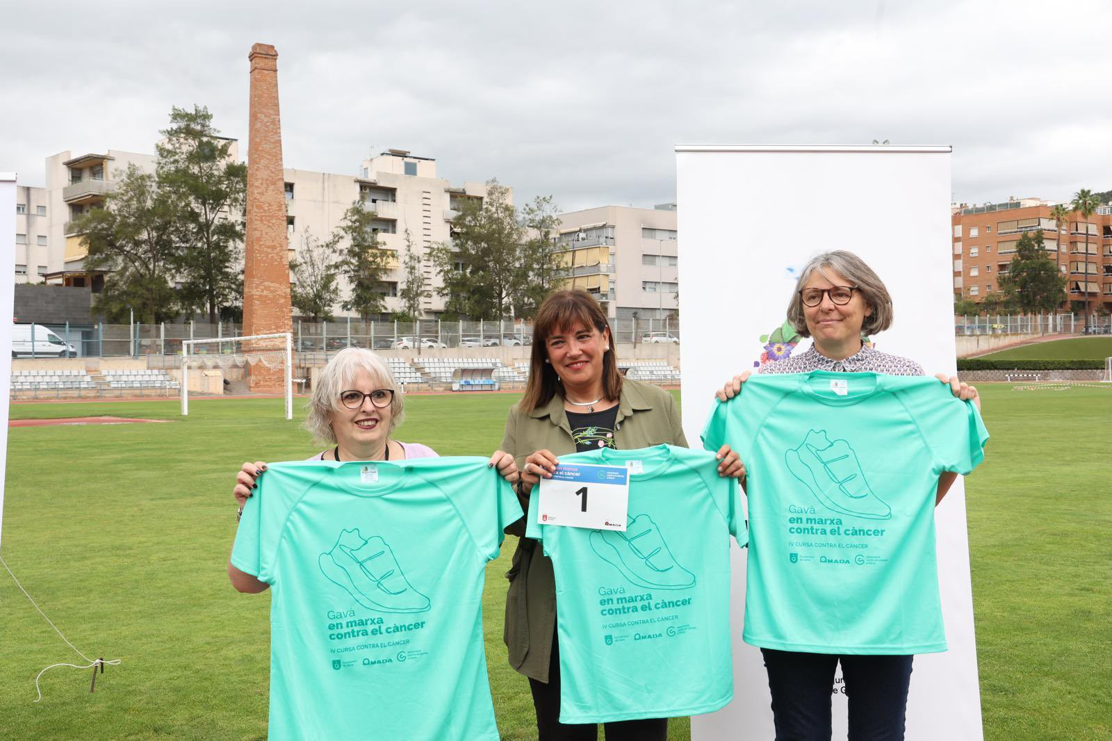 Todo listo en Gavà para acoger la IX Marcha contra el Cáncer